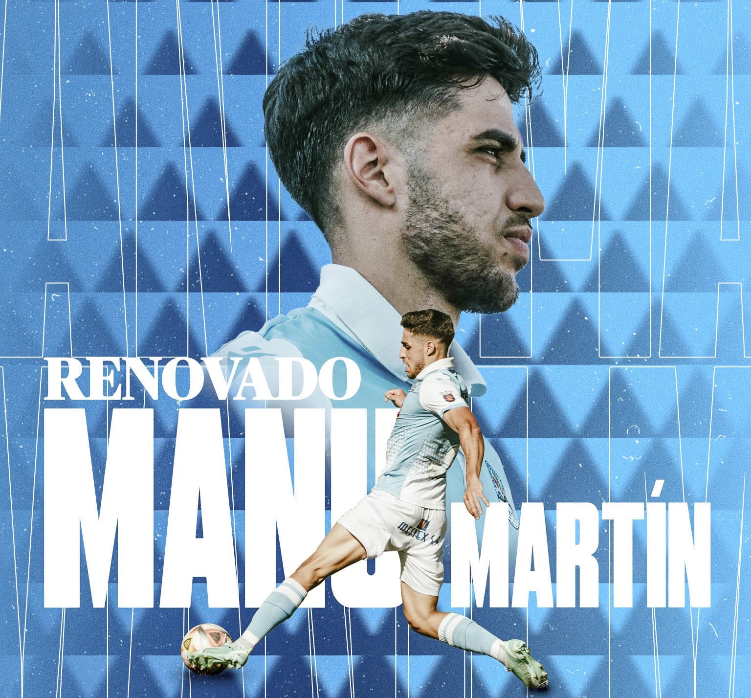 El CD Coria hace oficial la renovación de Manu Martín